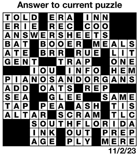 Crossword Sudoku Answers Nov 2 8 The Dakota Scout