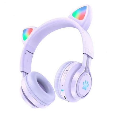 Бездротові навушники Hoco W39 | bluetooth 5.3, AUX, 10H, RGB ...