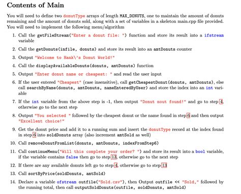 Solved Const Int Maxtoppings 2const Int Maxdonuts
