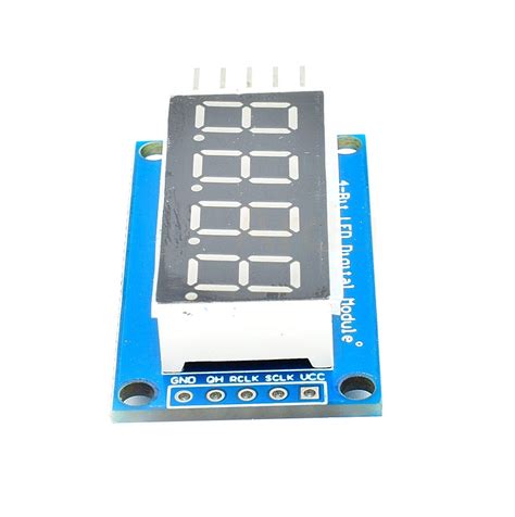04 4 Bit Led Digital Tube Display Module With Pin 74hc595 Drive