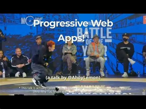 NDC Conferences Talk How To Make Your Website A Progressive Web App And Why You Might Want To