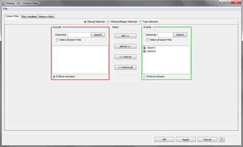 Please Improve Configuration Dialogs Knime Analytics Platform Knime