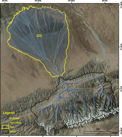 Alluvial Fan Desert