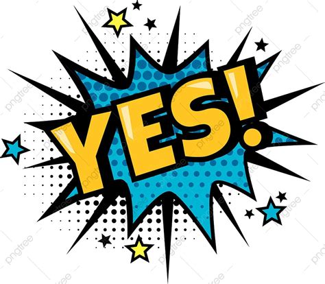 Comics Pop Art Vector Art Png Text Yes Sound Comics Pop Art Style