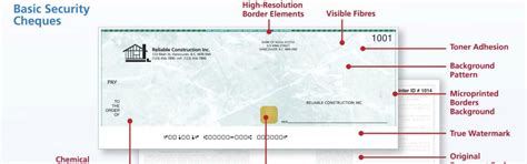How To Read Td Cheque