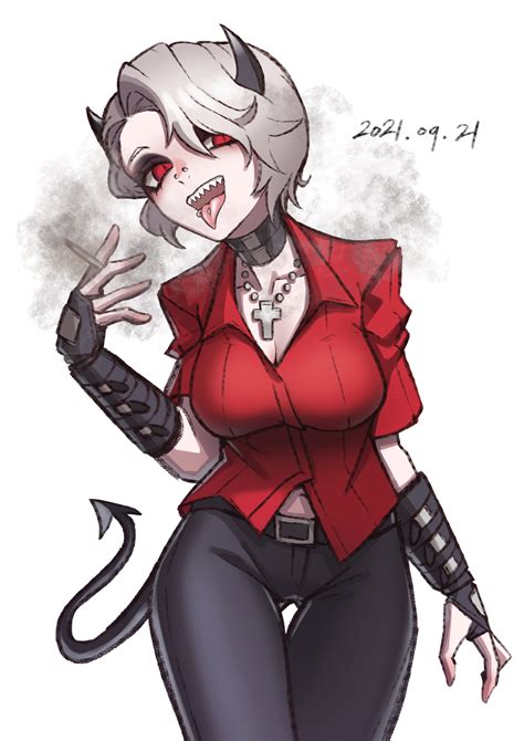 Zdrada Helltaker Drawn By Junik Snrj Danbooru