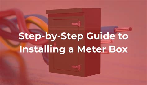 Installing Electric Meter Box Uk At Fred Morales Blog
