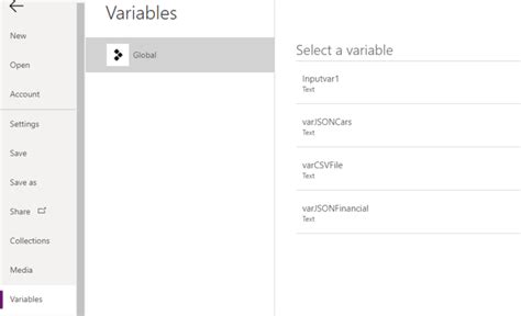 Powerapps Variables Types Context Variable Vs Global Variable Vs