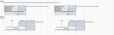 Compute The Net Present Value Of The Investment Chegg Com