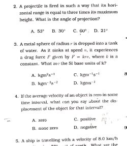 A Projectile Is Fired In Such A Way That StudyX