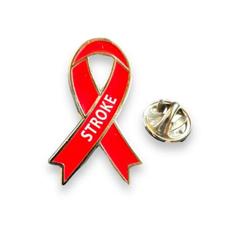 Stroke Awareness Pin Badge