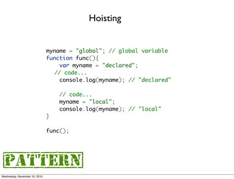 Java Scriptpatterns Ppt