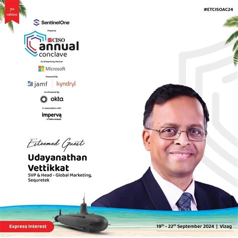 Sequretek On Linkedin Etciso2024 Techinnovation Cybersecurity Networkingopportunity…