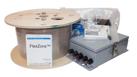 Flexzone Fence Sensor For Intrusion Detection Senstar