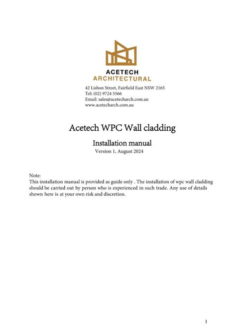 WPC Wall Cladding Sydney Acetech Architectural