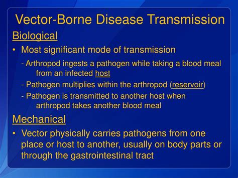 Ppt Vector Borne Diseases Powerpoint Presentation Free Download Id