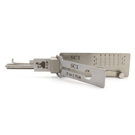Lishi Sc1 2 In 1 Pick And Decoder For Schlage Locks