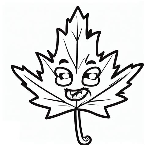 Maple Leaf Coloring Pages Coloringlib