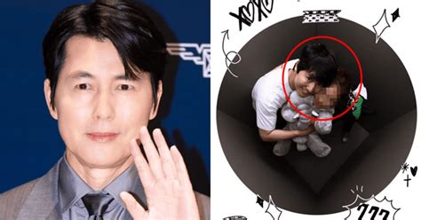 비연예인과 스킨십 하는 모습 애아빠 정우성 일반인 여자친구와 껴안고 뽀뽀하는 즉석네컷 사진 유출