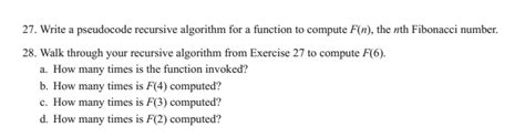 Solved Exercise Chegg