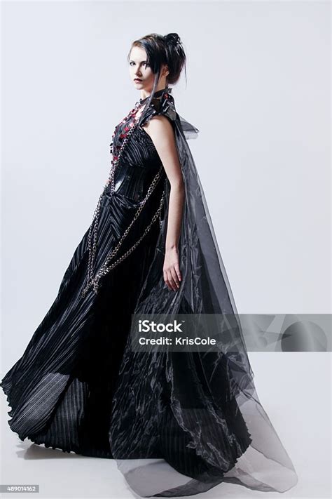 패션 포토서제스트 아름다운 젊은 여성 블랙힐스 정장용 스튜디오 2015년에 대한 스톡 사진 및 기타 이미지 2015년 갈색 머리 검은색 Istock