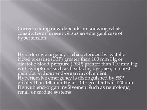 Hypertension Coding Icd 10 Cm Coding Medesun Ppt Heart And