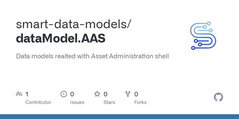 Github Smart Data Modelsdatamodelaas Data Models Realted With Asset Administration Shell