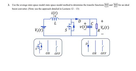 Use The Average State Space Model State Space Model Chegg Com