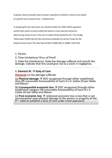 week 7 tutorial week 7 in groups discuss and plan how to answer a
