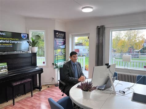 Dr Ashutosh Tiwari Dphil Dsc Fiaam على Linkedin Materials Sweden