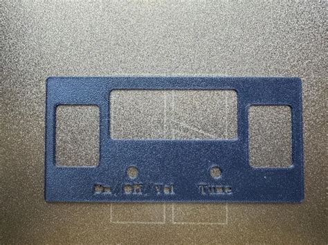 Esp32互联网收音机项目的前面板 来自 Cawi Makerworld