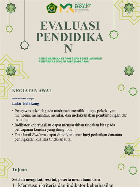 Kriteria Dan Indikator Keberhasilan Pendidikan Pdf
