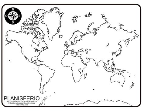 Planisferio Con Nombres Para Imprimir 55 Fotos E Imágenes Gratis Imagui