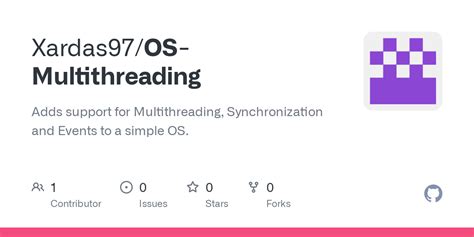 Github Xardas97os Multithreading Adds Support For Multithreading Synchronization And Events
