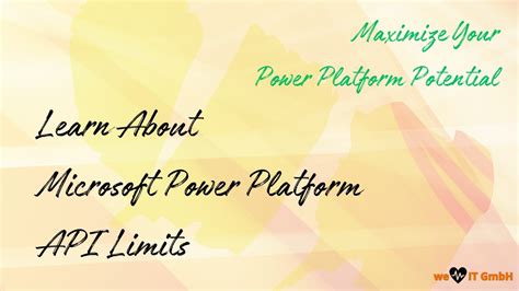 Api Limits In Microsoft Power Platform
