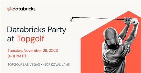 ashish upadhyay on linkedin databricks party at topgolf