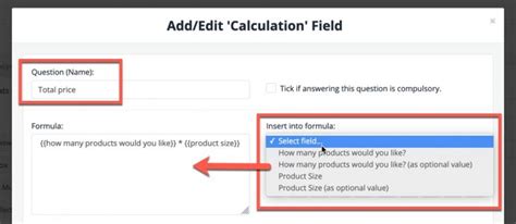 Calculation Field Snapforms Resources And Faqs