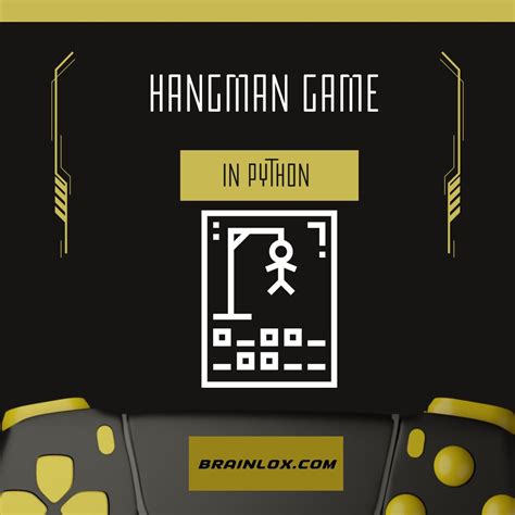 Hangman Game In Python Etsy