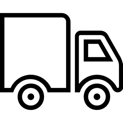 배달 트럭 무료 아이콘