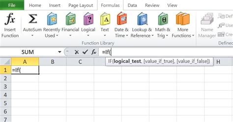 How To Use If Then Statements In Excel
