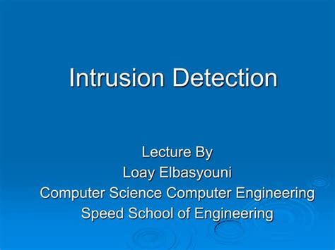 Industrial Training Network Intrusion Detection System Using Snort
