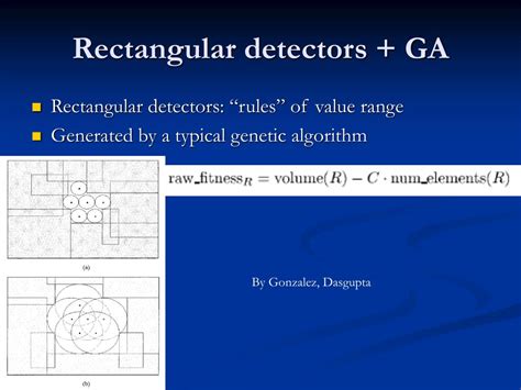 Ppt Real Valued Negative Selection Algorithms Powerpoint Presentation