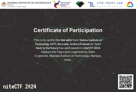Mahammad Adhil On Linkedin Cybersecurity Ctf Hackthefuture Professionalgrowth