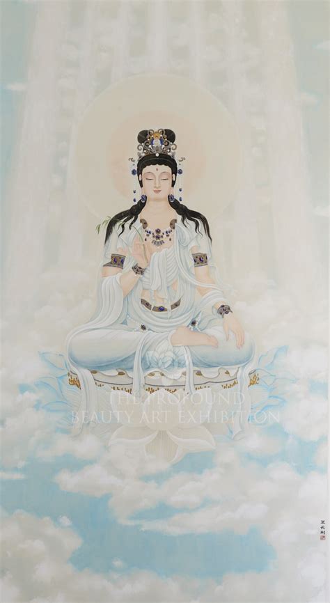 Exquisite Bodhisattva Guanyin Paintings Exhibition At Manasikarn Hall