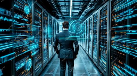 Enhancing Global Data Security With Ai Algorithms Premium Ai Generated Image