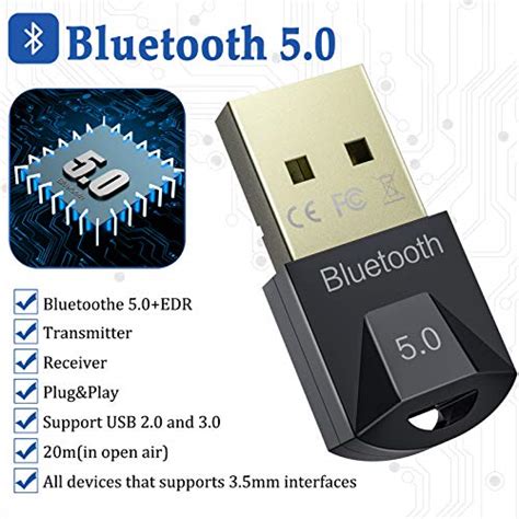 USB Bluetooth Adapter Encrypted Wireless Transmission Mini Bluetooth Applicable To Laptops
