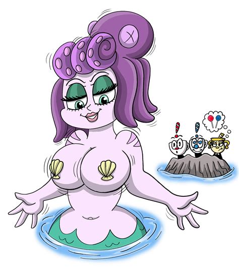 Rule 34 2boys Big Breasts Breasts Cala Maria Cuphead Cuphead The