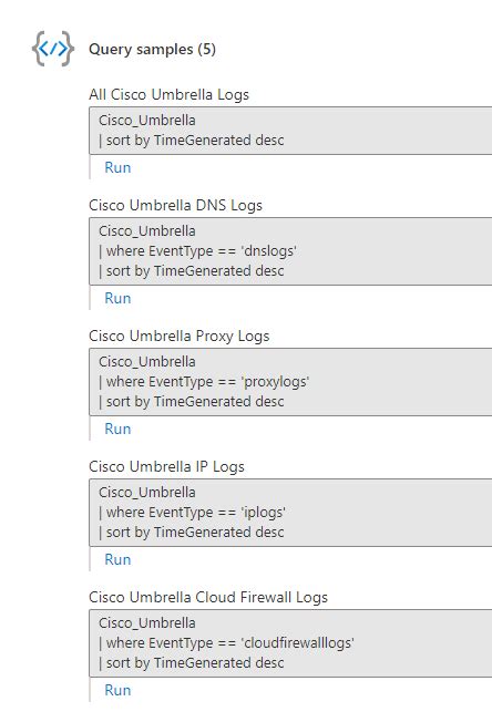 Parser Missing In Cisco Umbrella Solution · Issue 2335 · Azureazure Sentinel · Github