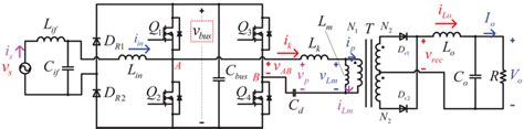 Bridgeless Single‐stage Full‐bridge Ac Dc Converter Download Scientific Diagram