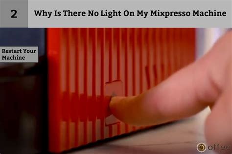 Mixpresso Espresso Machine Not Working How To Fix It Solution To Common Problems